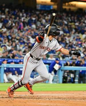 ‘본인 홈런 빼면 득점無’ 리드오프 이정후의 단짝을 찾아라, SF 맷 채프먼 2번 전진배치 [오!쎈 LA] - OSEN