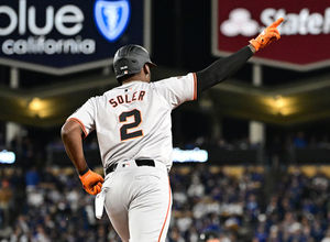 [사진]홈런 가동 솔레어,'내가 SF 강타자' - OSEN