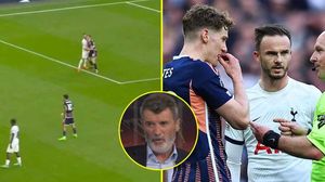 '갑자기 복부 펀치' SON 절친, 퇴장 피해 논란..."100% 레드카드" 누누 감독 분노 - OSEN