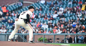 [사진]블레이크 스넬,'SF 팬들 앞 긴장된 데뷔전' - OSEN