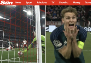 '내 코너킥 어디갔어?' UCL 미친 오심 또 나왔다... 골킥-코너킥 구분 못한 주심에 아스날 팬 분노 - OSEN