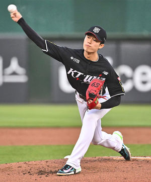 최고 150km 5이닝 1실점 KKK! 데뷔 첫 승 물 건너갔지만 고향 땅에서 강렬한 인상 남겼다 [오!쎈 부산] - OSEN