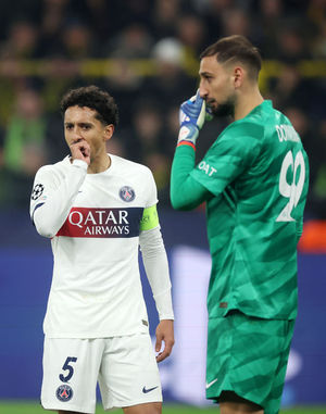 '무득점 0-1 패배'에 PSG '캡틴' 마르퀴뇨스, 공격진에 쓴소리..."UCL 결승 원했다면 골 넣었어야" - OSEN