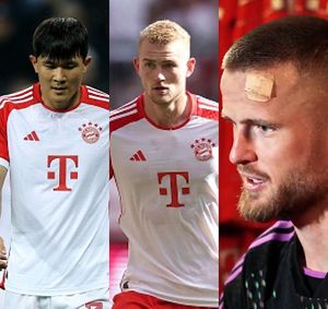 KIM, 행운의 선발 기회는 없다?... "나 돌아왔어" 더 리흐트-'반창고 붙이고 인터뷰' 다이어, UCL 4강 출격 대기 - OSEN