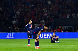 "이강인 활기찬 모습... 너무 늦게 투입됐다" 현지 매체... PSG 패배에도 이강인 칭찬 - OSEN