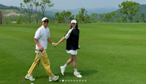 손담비♥이규혁, 부부 동반 화보인 줄..손 꼭 잡고 활짝 “so happy” - OSEN