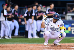 [사진]강승호, ABS존 불만 - OSEN