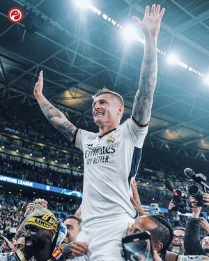 '마지막 강의도 별 5개' 크로스, 유럽 정상에서 펼친 라스트 댄스...'UCL 우승 6회' 최초 역사 세웠다 - OSEN