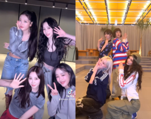 하이브 간 에스파·SM 간 뉴진스..챌린지 컬래버 "이게 되네"[Oh!쎈 이슈] - OSEN