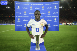 '프랑스의 엔진' 캉테가 돌아왔다...공-수 모두 완벽한 모습 보이며 POTM 선정 [공식발표] - OSEN