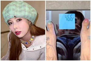 현아, 갑분 몸무게 인증? 8kg 쪄서 다이어트 한다더니! - OSEN