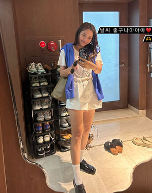 '+7kg' 손담비, 각선미 여전하네···골프 사랑♥도 여전 - OSEN