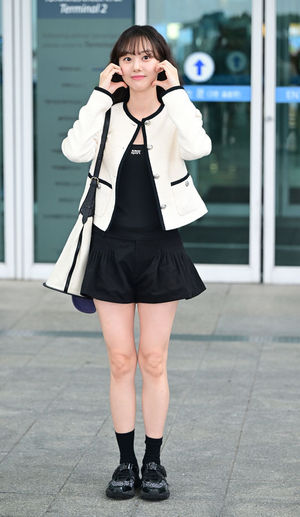 [사진]뉴욕아시안영화제 향하는 박세완, '상큼 볼하트' - OSEN