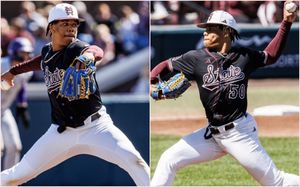 ‘미쳤다’ 오른손으로 159km, 왼손으로 153km, ‘강속구’ 스위치 투수, ML 드래프트 1라운드 지명 - OSEN