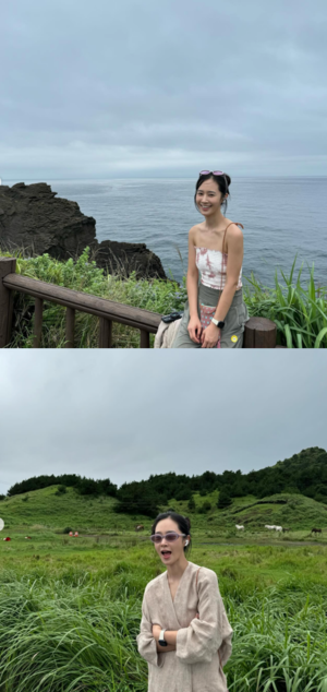 권유리, "MBTI는 JEJU" 제주에서도 레전드 미모 갱신 - OSEN