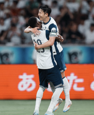 韓 방문 앞두고 터졌다! '캡틴 SON'의 프리시즌 첫골! 토트넘, 日 비셀 고베에 3-2 승리...좋은 기분으로 한국으로 - OSEN