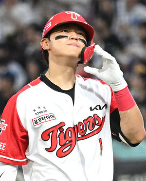 “이제 감 잡았습니다” 30-30에 홈런 하나 남은 김도영, 5G 침묵에도 자신감 넘친다 [오!쎈 고척] - OSEN