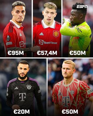 '이게 맨유야 아약스야?' 텐 하흐, 옛 제자 5명에 4000억 썼다...몸값 1위는 '리그 1골' 안토니 - OSEN