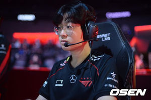 [LCK] ‘제우스 특급 캐리 쇼’ T1, 이통 라이벌 KT 3-1로 꺾고 PO 2R 진출(종합) - OSEN