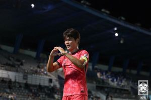 '박건하·김진규 직관' 이창원호 U-19 대표팀, 태국 4-1 제압...EOU컵 2연패 노린다[오!쎈 현장] - OSEN