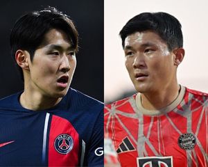 'LEE냐 KIM냐' 1명만 남는다! 초긴장 매치... 韓 국대 선후배, UCL에선 '적' - OSEN