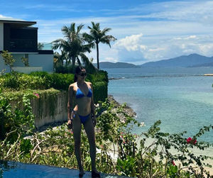 오윤아, '170cm·52kg' 볼륨 몸매 매력 터졌다…한뼘 비키니 "민아 미안해" - OSEN