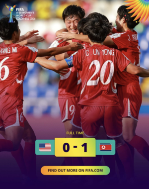 북한 여자축구, '최다 우승국' 미국 제압하고 U-20 WC 결승행... 日과 격돌 - OSEN