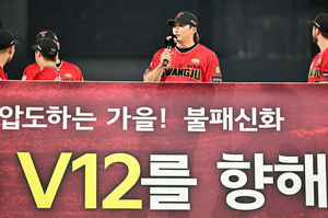 [사진]나성범,'V12를 향해' - OSEN