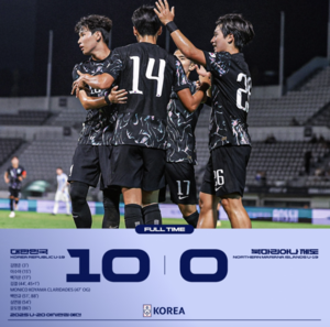 이창원호 U-19 대표팀, 북마리아나 10-0 대파... 亞컵 예선 2연승 - OSEN