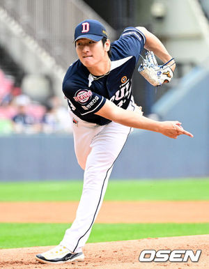 [WC 프리뷰] 'ERA 1.51' KT에 강한 곽빈, 가을 무대는 어떨까 - OSEN