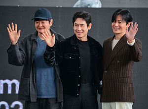 [사진]허진호 감독-설경구-장동건, 'BIFF 반가워요' - OSEN