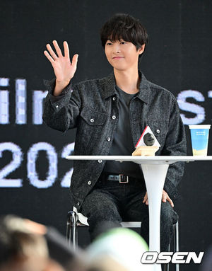 '보고타' 송중기 "코로나 사태로 5년만에 개봉, 마음고생 많았다" [29th BIFF] - OSEN