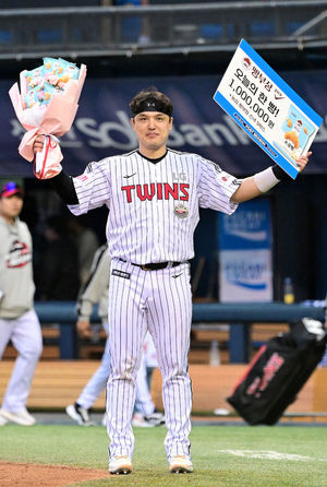 [사진]박동원, '맹타로 준PO 2차전 승리 이끌고' - OSEN