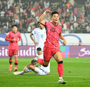 '2G 연속골' 세대교체 중심에 있는 오현규 "경기 준비할 때 항상 자신감 있다"[용인톡톡] - OSEN