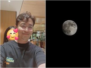 최동석, 박지윤 '의처증' 주장 난리인데..유유자적 SNS "하늘도 달도 예뻐" - OSEN