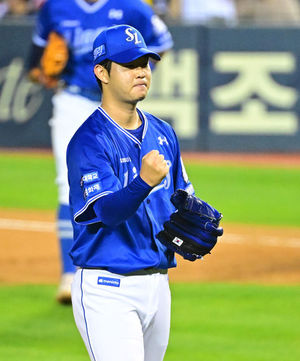 미친 투수가 나왔다! 1군 통산 2승 투수, PS 데뷔전 3이닝 무실점 KKK [PO3] - OSEN