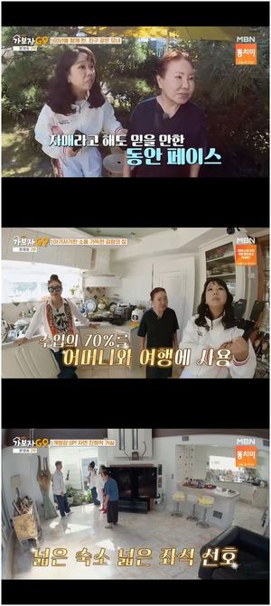 '가보자고' 배우 김청, 평생 번 돈 70% 사용 "여행에 돈 좀 들어" - OSEN