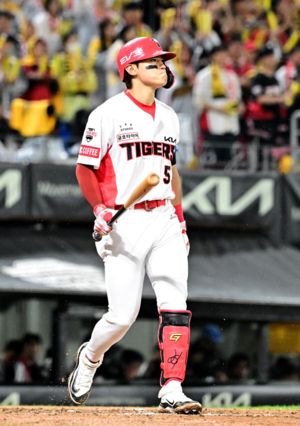 홈런 세리머니까지 했는데 3루타, 1~5번 침묵...사령탑의 타격감 우려 현실이었다 [KS1] - OSEN