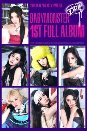 베이비몬스터, 비비드 색감 속 힙한 아우라..'DRIP' 비주얼 최초 공개 - OSEN