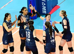 [사진]GS칼텍스,'흥국을 잡아라' - OSEN