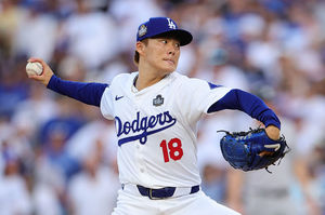 솔로 홈런 빼고 완벽투…‘158km’ 日 4520억 투수, 6⅓이닝 1피안타 1실점…다저스 2연승 보인다 [WS2] - OSEN