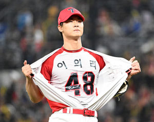 이의리를 가슴에 품고 던졌다, 이런 퍼포먼스를 봤나…곽도규가 선보인 낭만 야구 [KS5] - OSEN