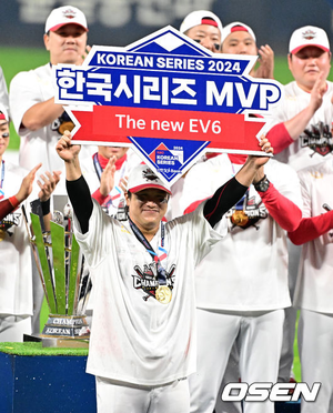 아깝다! 김태군 단 한표차 2위라니...불타는 방망이 김선빈 MVP 첫 감격 [KS5] - OSEN