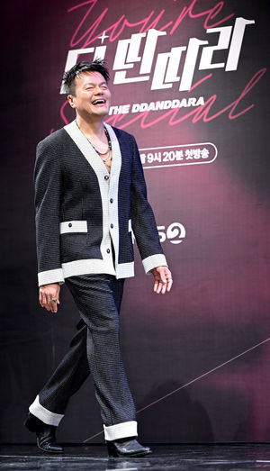 [사진]JYP 박진영, '더 딴따라' 오디션 프로그램 마스터 - OSEN