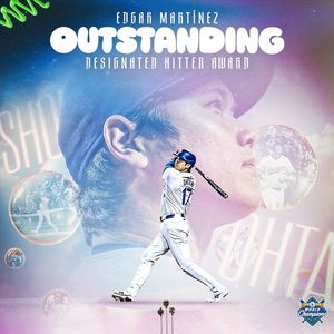 하루에 3관왕이라니...트로피 쏟아지는 오타니, 4년 연속 최고 지명타자+올 MLB 퍼스트팀+행크 애런상까지 - OSEN