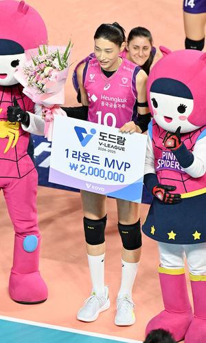 [사진]김연경,'1라운드 MVP' - OSEN