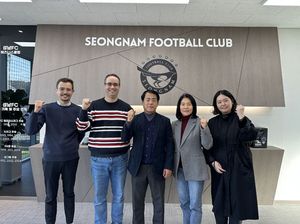 성남FC, 글로벌 베이커리 브랜드 브리오쉬 파스키에와 후원 협약...프랑스축구연맹 후원 경험으로 유소년 발전에 힘 쏟는다 - OSEN