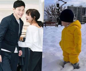 윤승아♥김무열子, 폭풍성장..똑닮은 'DNA 포스' 美쳤다 [★SHOT!] - OSEN