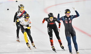 [사진]김기리,'500m 4위' - OSEN