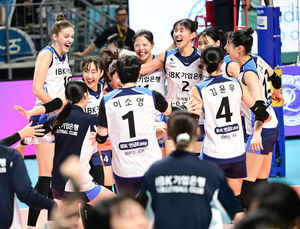 [사진]승리 기뻐하는 IBK기업은행, '이렇게 좋을수가' - OSEN